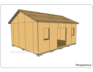 16x20 Shed Plans | Free | Gable Roof | Material List | DIY