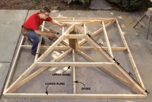 6x6 Shed Plans (DIY Small Storage Shed Plan)