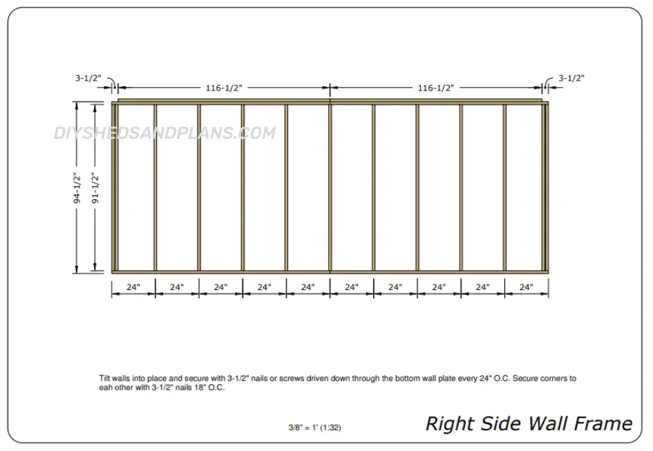 Shed Plans 12x20 | Material List | Gambrel Roof | Free | DIY