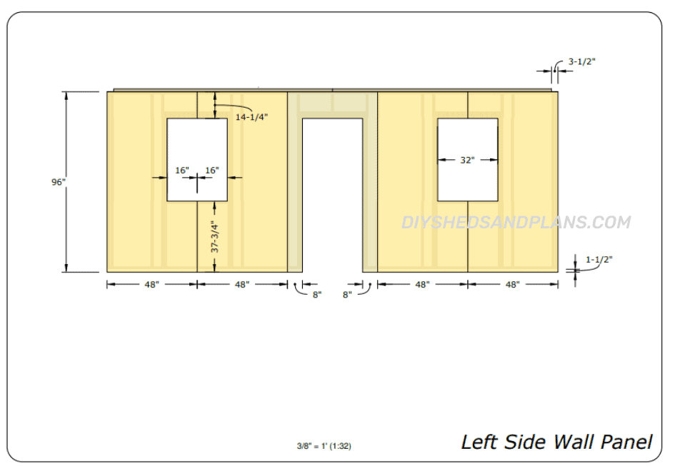 Shed Plans 12x20 | Material List | Gambrel Roof | Free | DIY