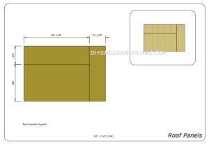 4x8 Lean To Shed Plans Free | Materials List | DIY