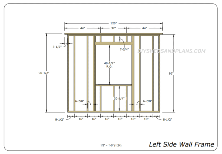 10x20 Shed Plans | Free | Gable Roof | Material List | DIY