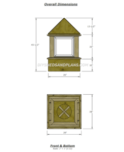 Cupola Plans | How To Build A Cupola | Free | DIY