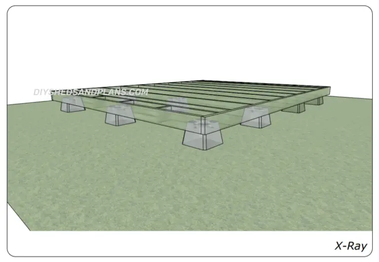 Building A Shed Foundation With Concrete Blocks | DIY Instructions