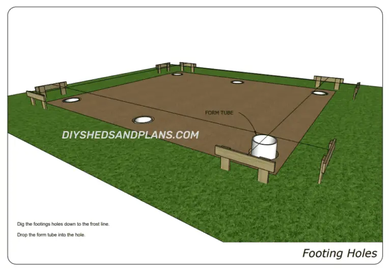 Post And Beam Shed Foundation | Free | Easy DIY